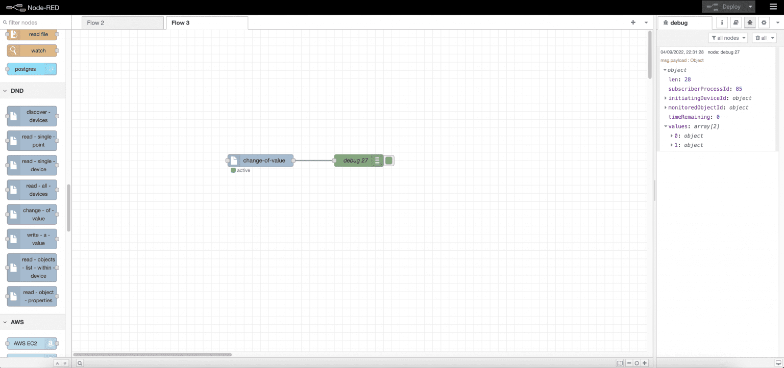 How to use Node-Red plugin node-bacnet-contrib-extended to read Bacnet ...